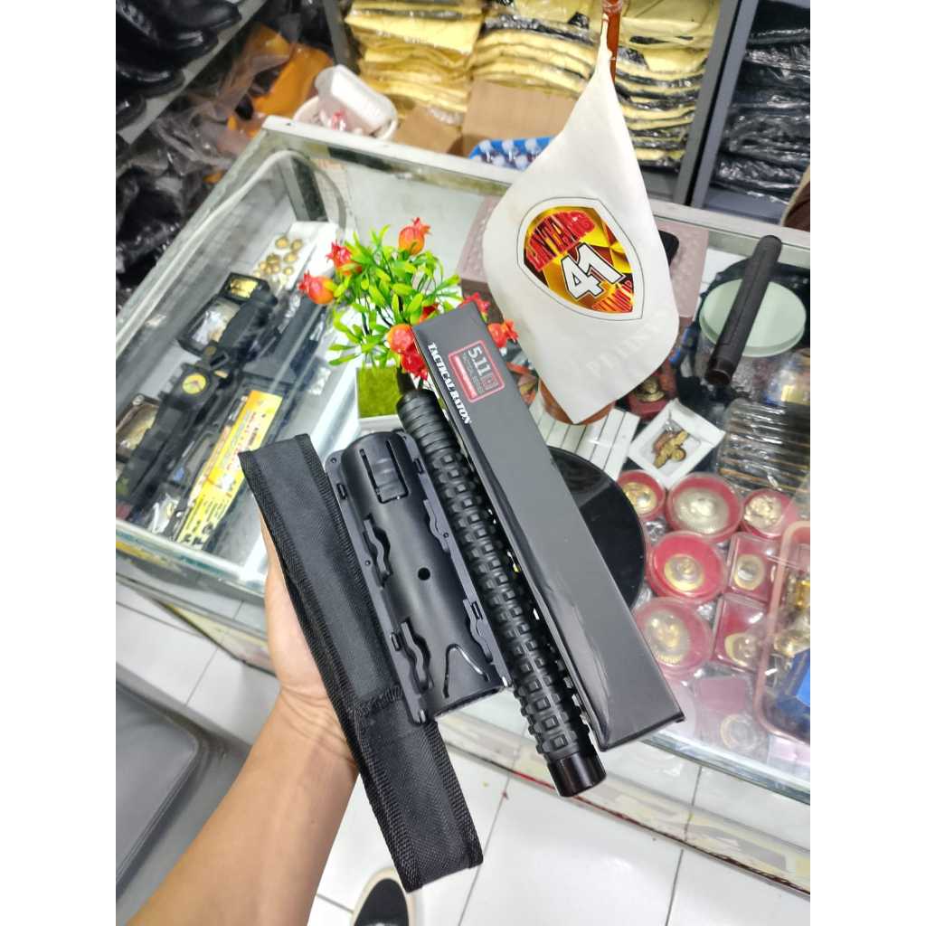 Jual baton stik 511 dan holster stik baton 511 full set | Shopee Indonesia