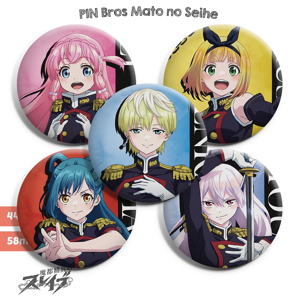 Jual Pin Bros Tenka Izumo Mato Seihei - Pin Anime Chained Soldier Uzen ...