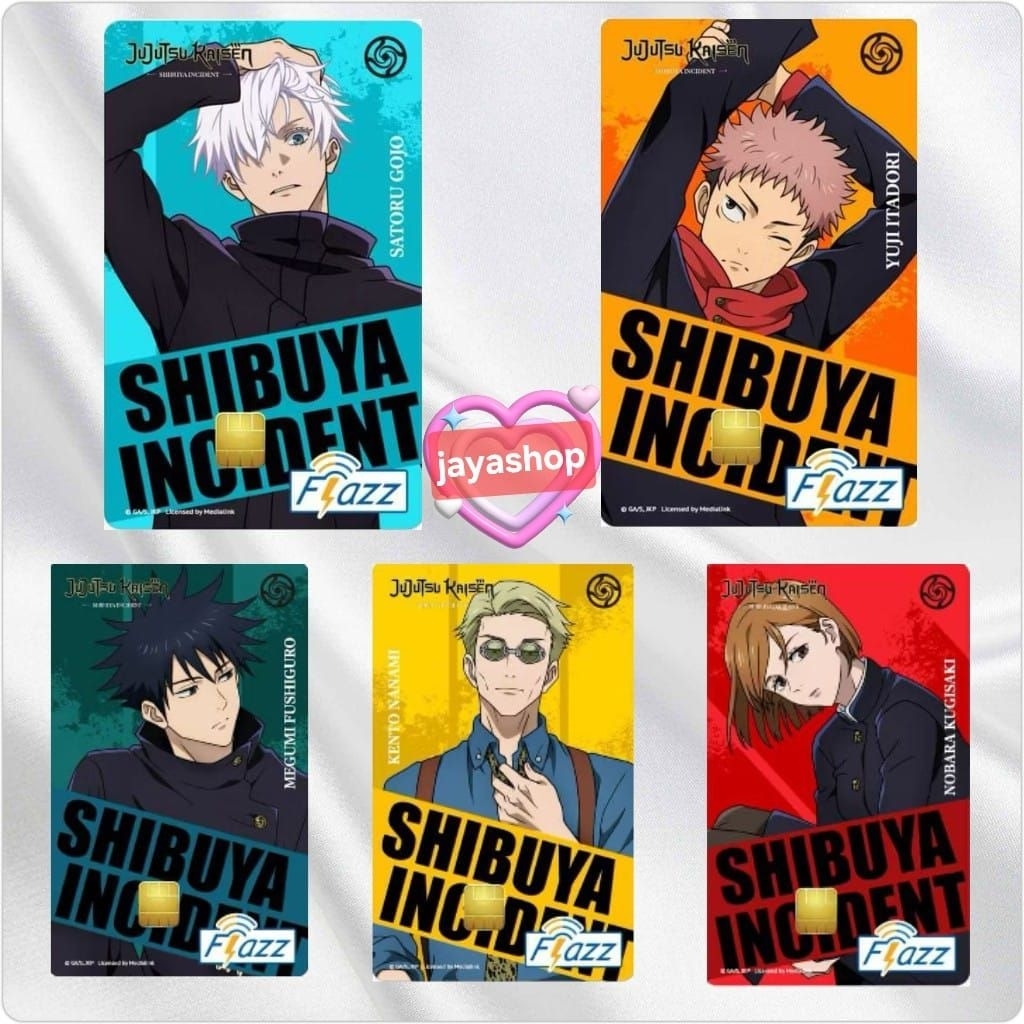 Jual Kartu Flazz edisi Jujutsu Kaisen GEN 2 | Shopee Indonesia