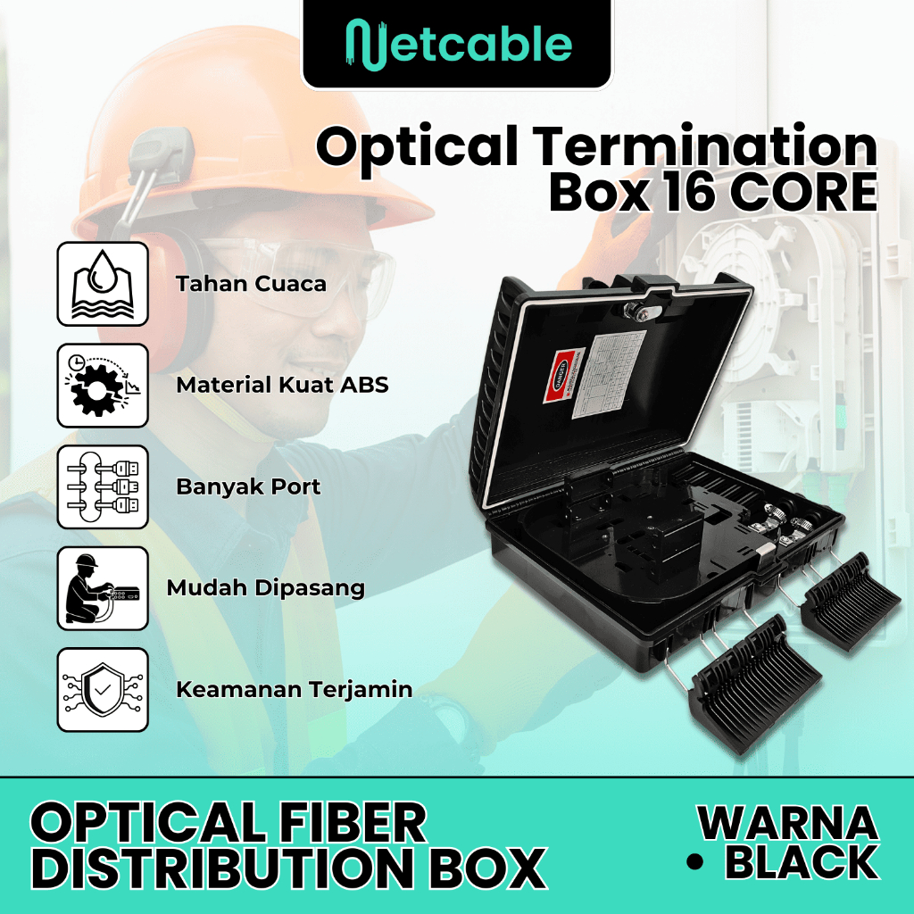 Jual NETCABLE ODP 16 Core Double Lock FTTH Outdoor | Optical ...
