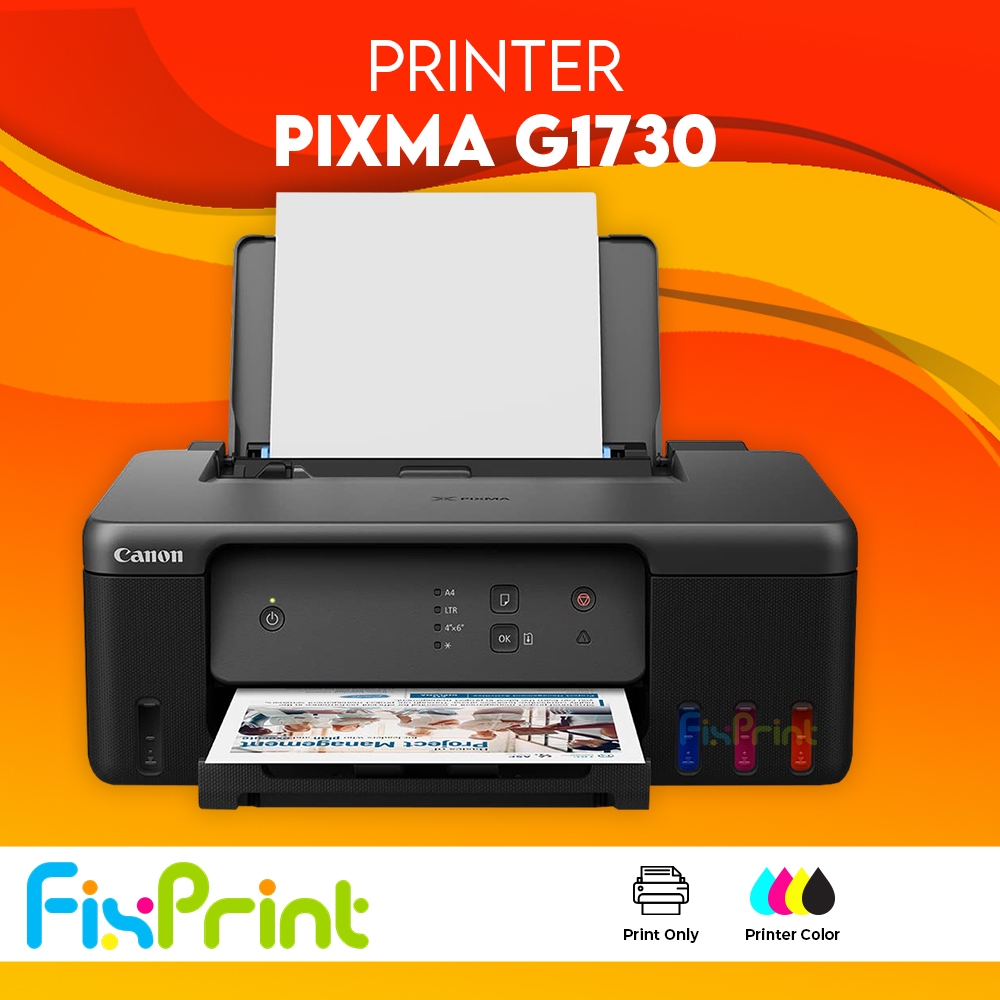 Jual Printer Canon G1010 G1730 InkTank Single Function Ink Tank Pixma G ...
