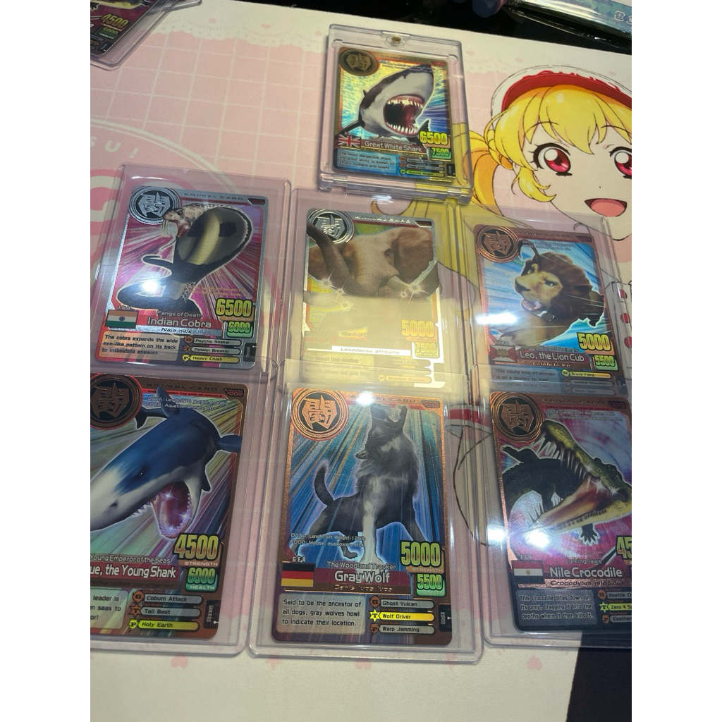 Jual Animal Kaiser plus v1 cards kartu Gold Silver Bronze | Shopee ...