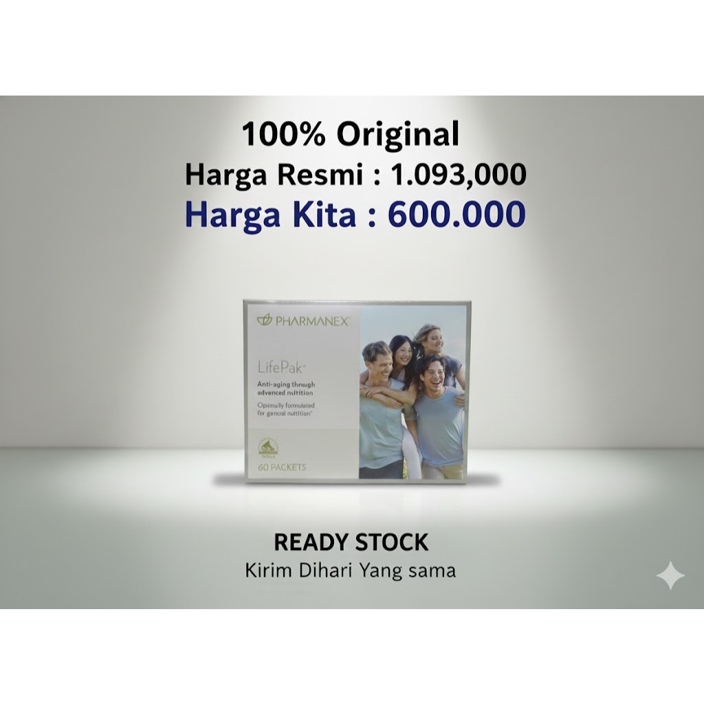 Jual Lifepak Supplement ORIGINAL LIFEPACK LIFE PACK LIFE PAK ...