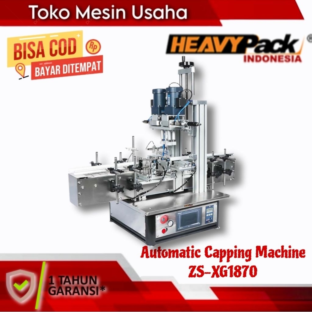 Jual Mesin Penutup Botol Otomatic / Automatic Capping Machine ZS-XG1870 ...