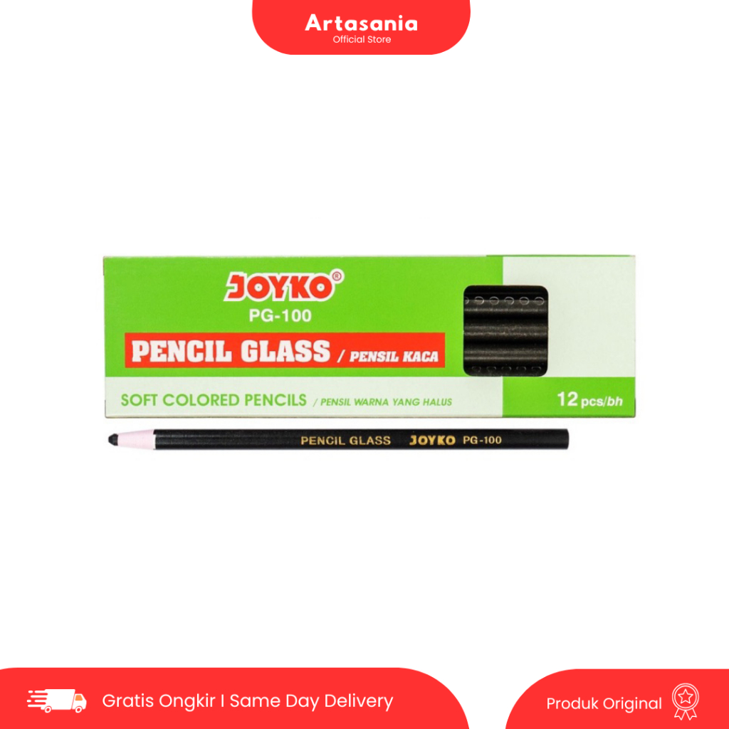 Jual JOYCO PENSIL KACA/KAIN PG-100 / GLASS PENCIL UNTUK PENANDA KAIN ...