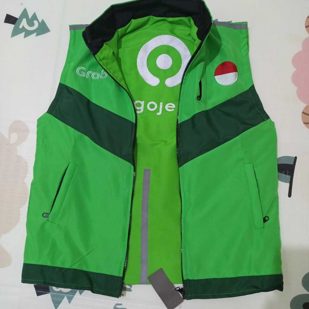 Jual ROMPI GOJEK BOLAK BALIK GRAB ANTIA AIR | Shopee Indonesia