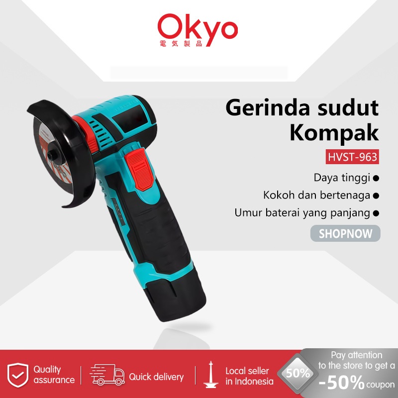 Jual Gerinda Sudut Mini Alat Gerinda Elektrik 12V Mesin Gerinda Tangan ...