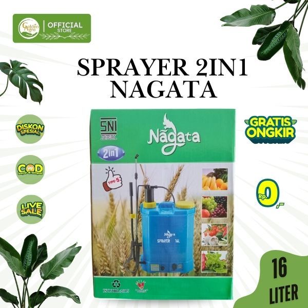 Jual TANGKI SPRAYER NAGATA 2IN1 TANIKA 16 L LITER | Shopee Indonesia