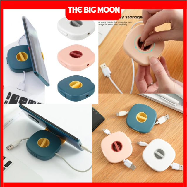 Jual Tempat Penyimpanan Kabel Data Organizer Gulungan Kabel Headset ...