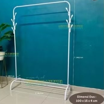 Jual stand hanger besar / big stand hanger | Shopee Indonesia