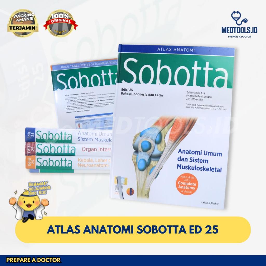 Jual [ORIGINAL] Atlas Anatomi Sobotta Edisi ke-25 | Shopee Indonesia