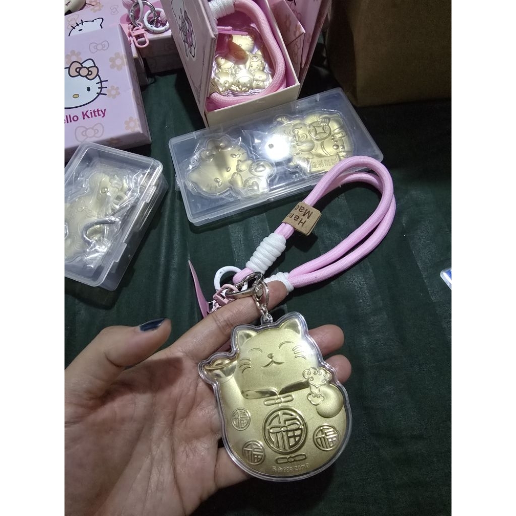 Jual pure gold 999 24k keychain bagcharm phonecharm | Shopee Indonesia