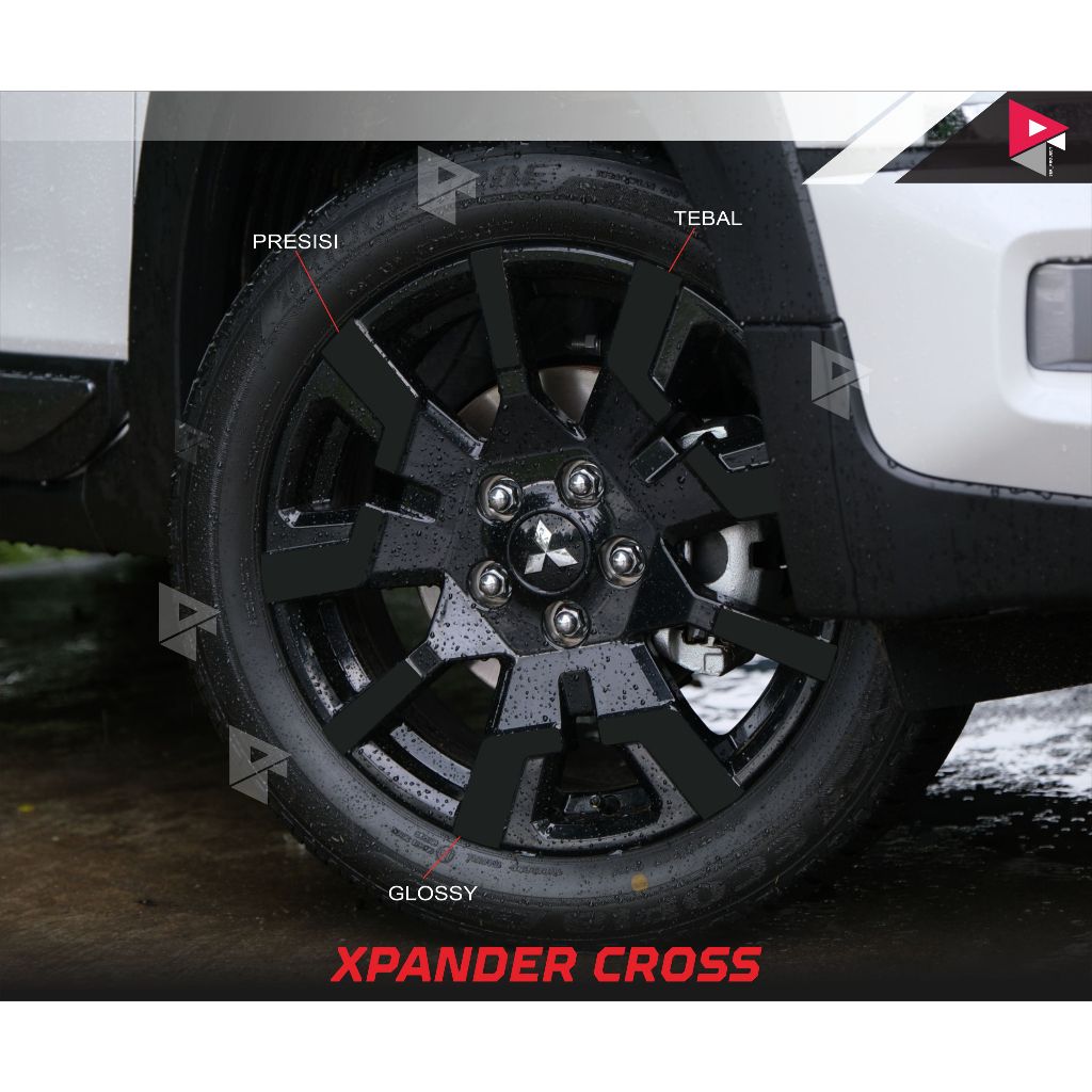 Jual Sticker velg original Xpander cross new 2025 | Shopee Indonesia