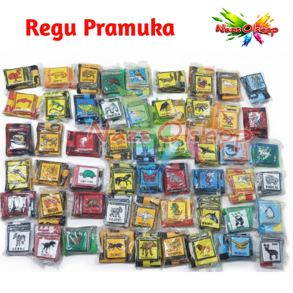 Jual Bet Badge Tanda Regu Pramuka Penggalang + Bendera Regu | Shopee ...