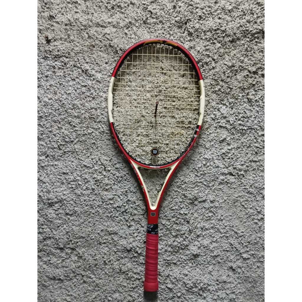 Jual Raket Tenis Preloved Wilson Ncode Six One 95 Pro Staff Original ...