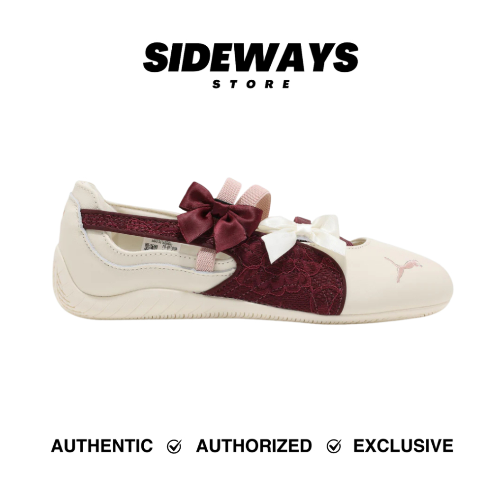 Jual Puma Speedcat Ballet Lace Beige Maroon - 100% Original Guarantee ...