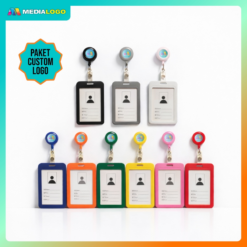 Jual Paket Custom logo Yoyo ID Card Doff, Transpara, Putar dan Tempat ...