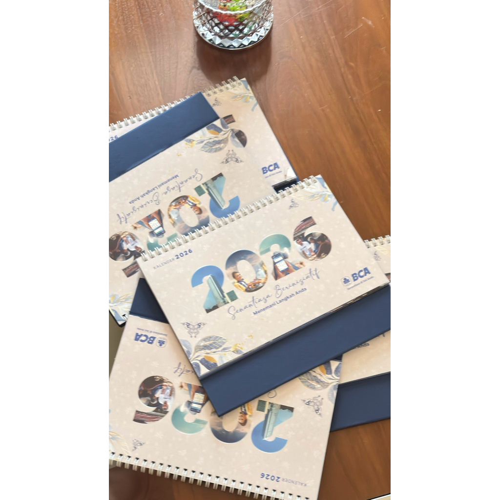 Jual Kalender meja BCA 2026 ORI100% | Shopee Indonesia
