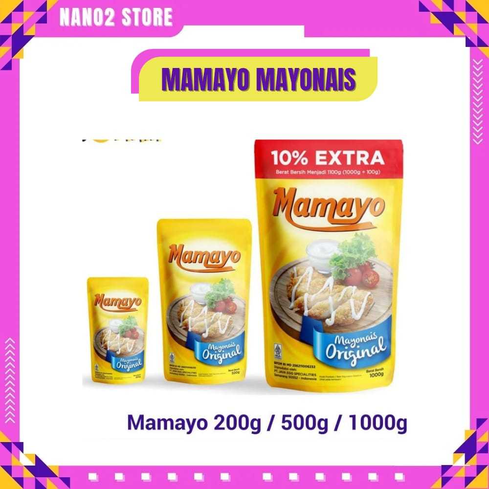 Jual Mayonaise Mamayo 1kg | 500gr | 200gr | Shopee Indonesia