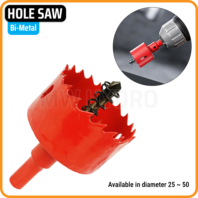Jual Hole Saw Bi Metal for Plastic and Wood - Mata Bor Pelubang Plastik ...