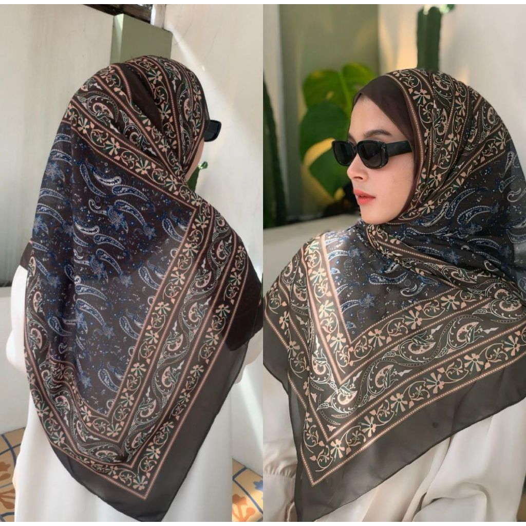 Jual Hijab Pashmina motif etnik arabian turki turkey printing sublime ...