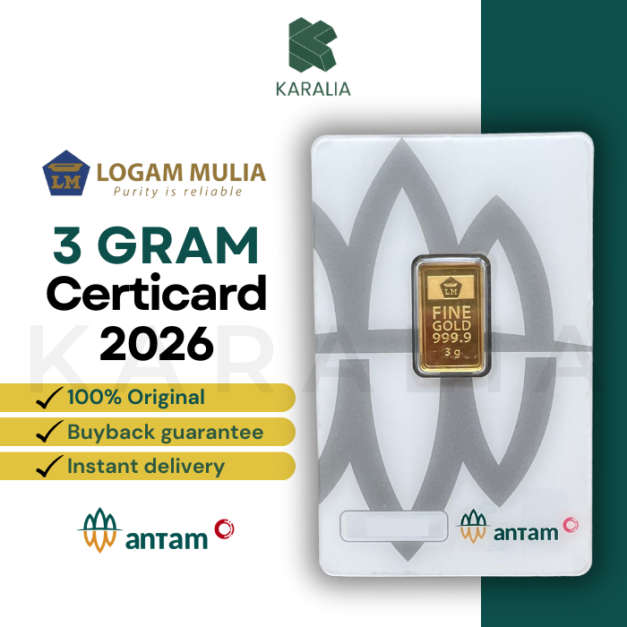 Jual Antam Emas 3 Gram Terlengkap & Harga Terbaru Mei 2026 | Shopee ...