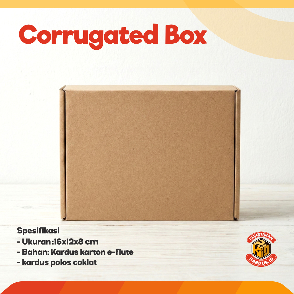 Jual Kardus Corrugated 16x12x5 CM | Die Cut | Kotak Karton | Box ...