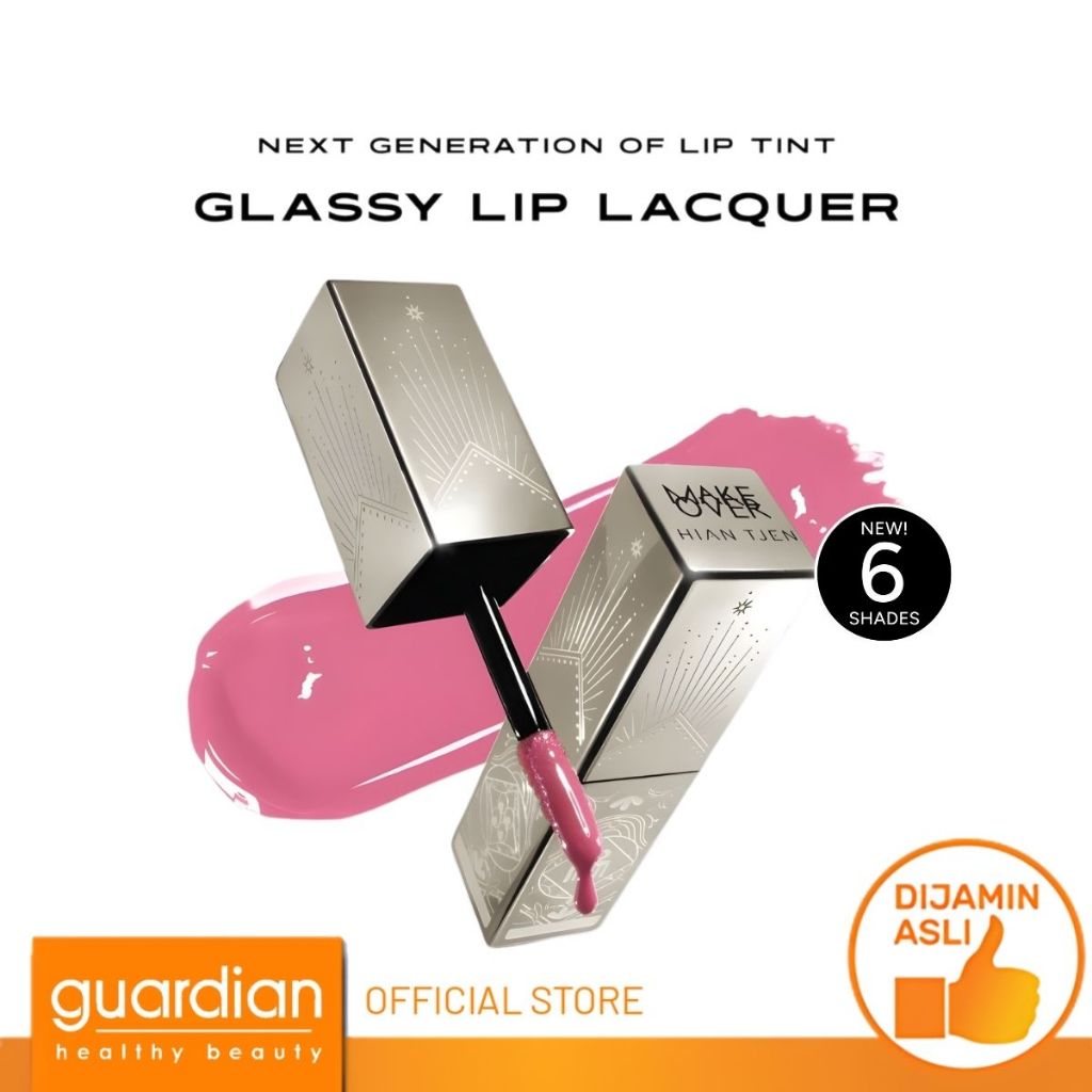 Jual Make Over Glassy Lip Lacquer X Hian Tjen 4.5 g - Lip Gloss ...