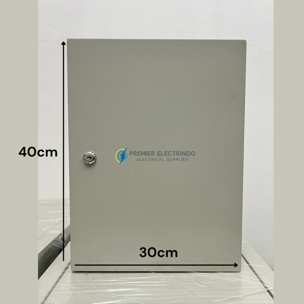 Jual Box Panel Listrik Indoor 30x40x18cm Plat 1mm Engsel Besi Powder ...