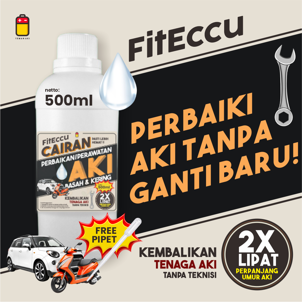 Jual Air Aki Motor Terlengkap & Harga Terbaru Mei 2026 | Shopee Indonesia