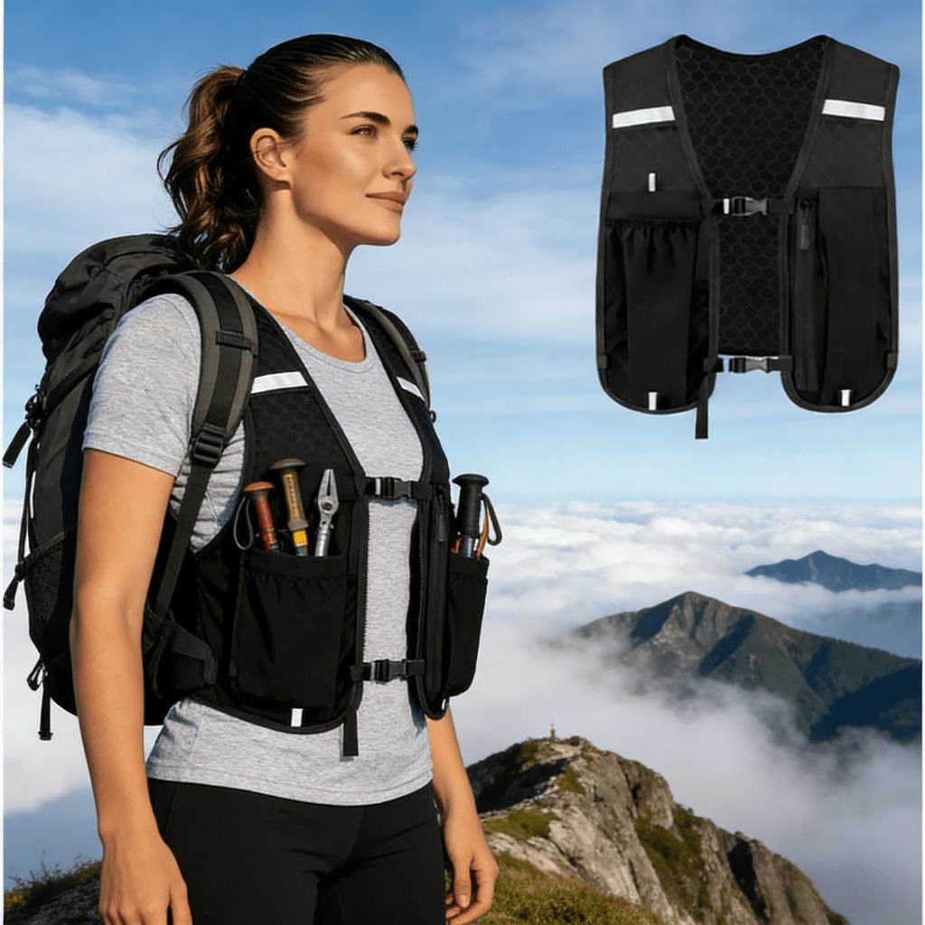 Jual Running Vest Trial Running Pack Vest Lari / Rompi Hiking Naik ...