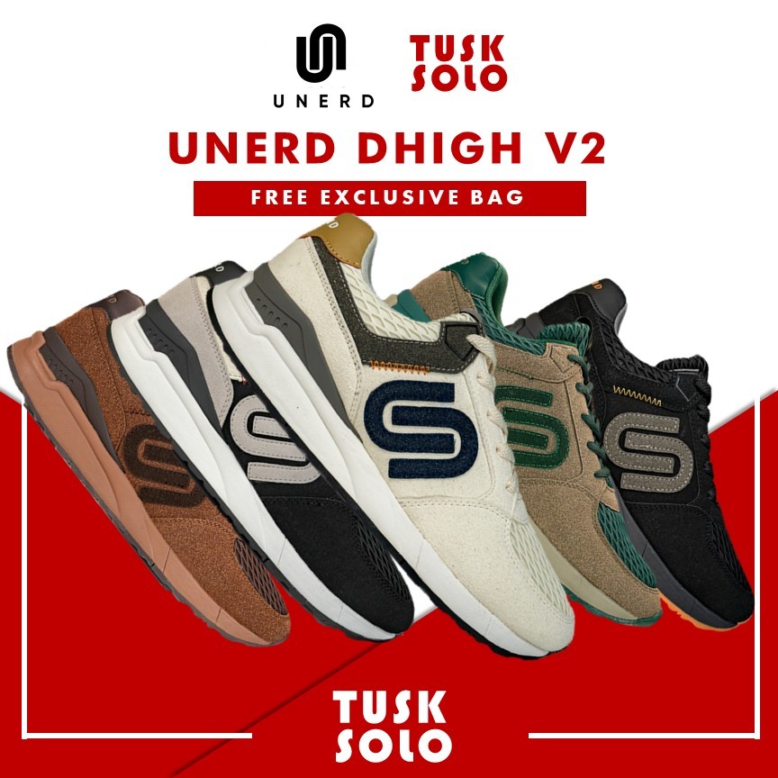Jual Sepatu Unerd Dhigh V2 Sepatu Sneakers Casual Sport Sepatu Sneakers ...