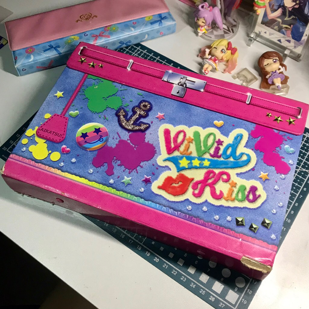 Jual Aikatsu Official Binder! " Vivid Kiss " Brand Mikuru Natsuki Japan ...