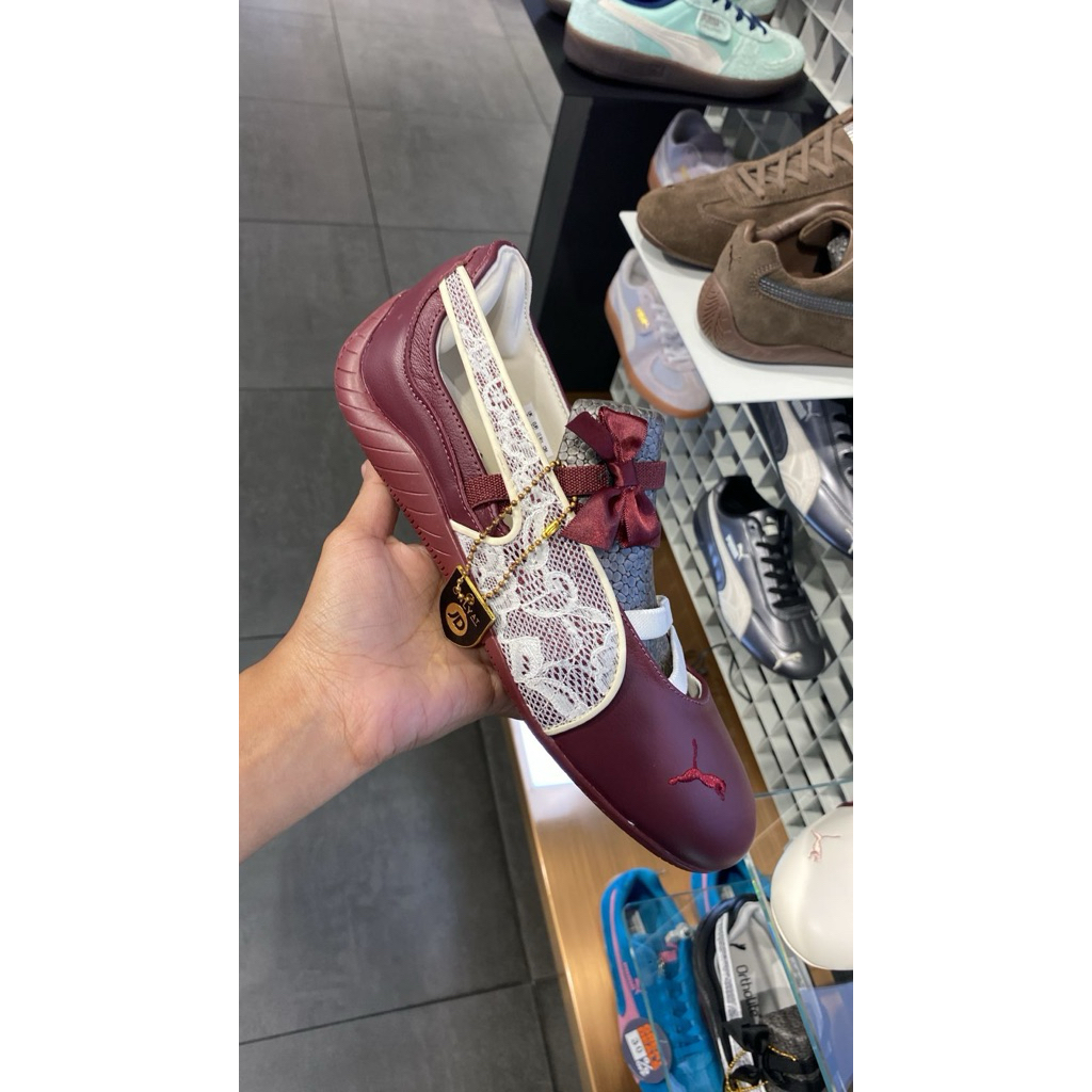Jual Puma speedcat ballet special edition NY Maroon | Shopee Indonesia