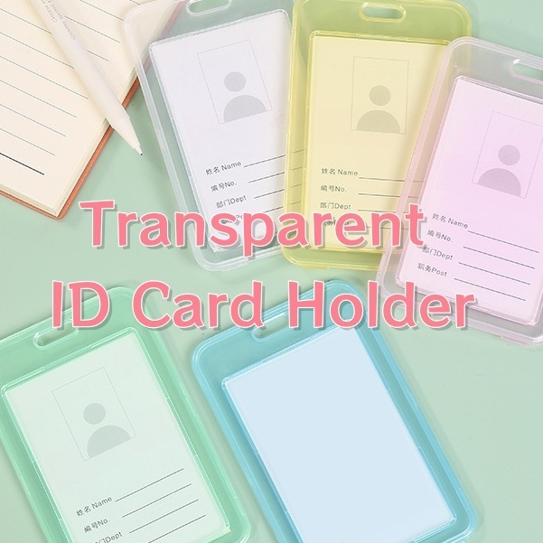 Jual Frame Kartu ID NameTag Holder Kotak Model - Tempat Penyimpanan ...