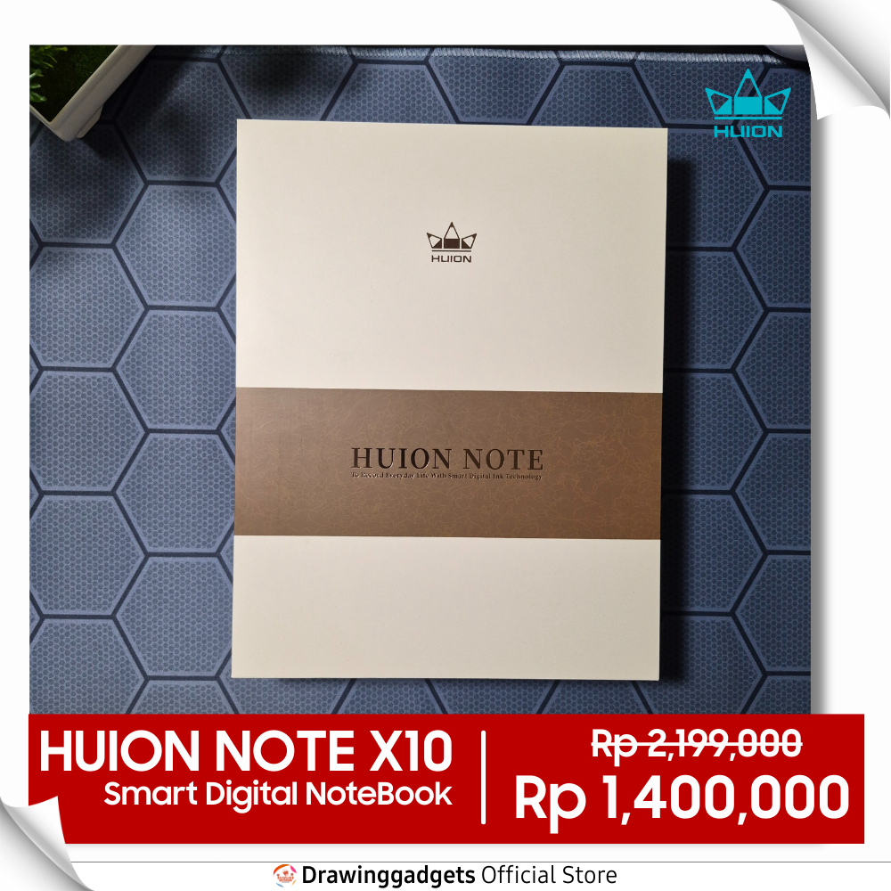 Jual Huion Note X10 Smart Notebook Digital Writing Tablet | Real Paper ...