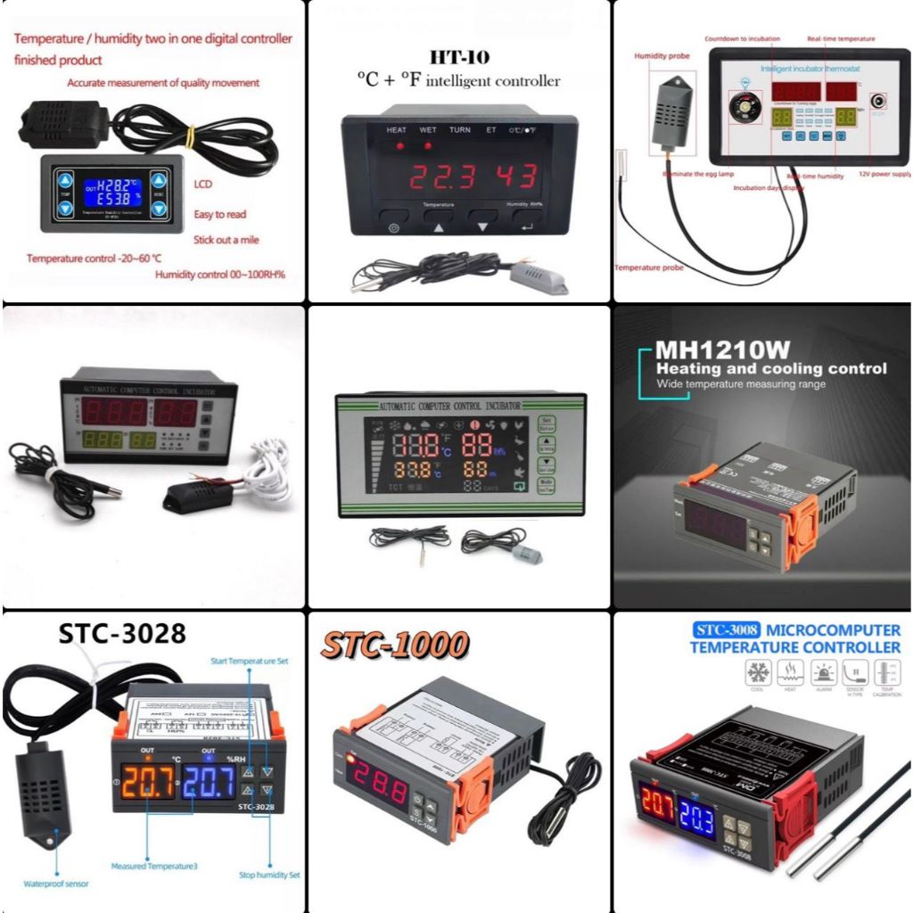 Jual STC-1000 STC-3028 STC-3008 MH-1210W ZFX-W9002 XM-18S XM-18 XY-WTH1 ...