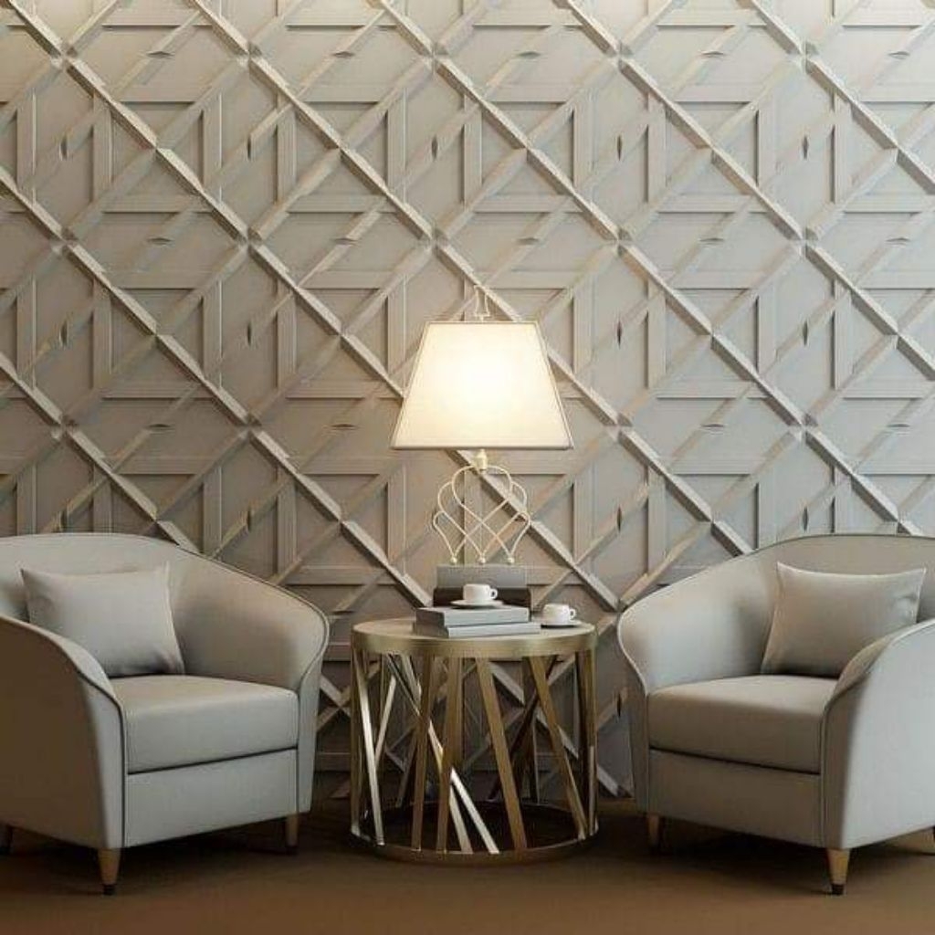 Jual Walpanel Beton 3 Dimensi Wal panel 3d Dekorasi dingding Ukuran 50× ...