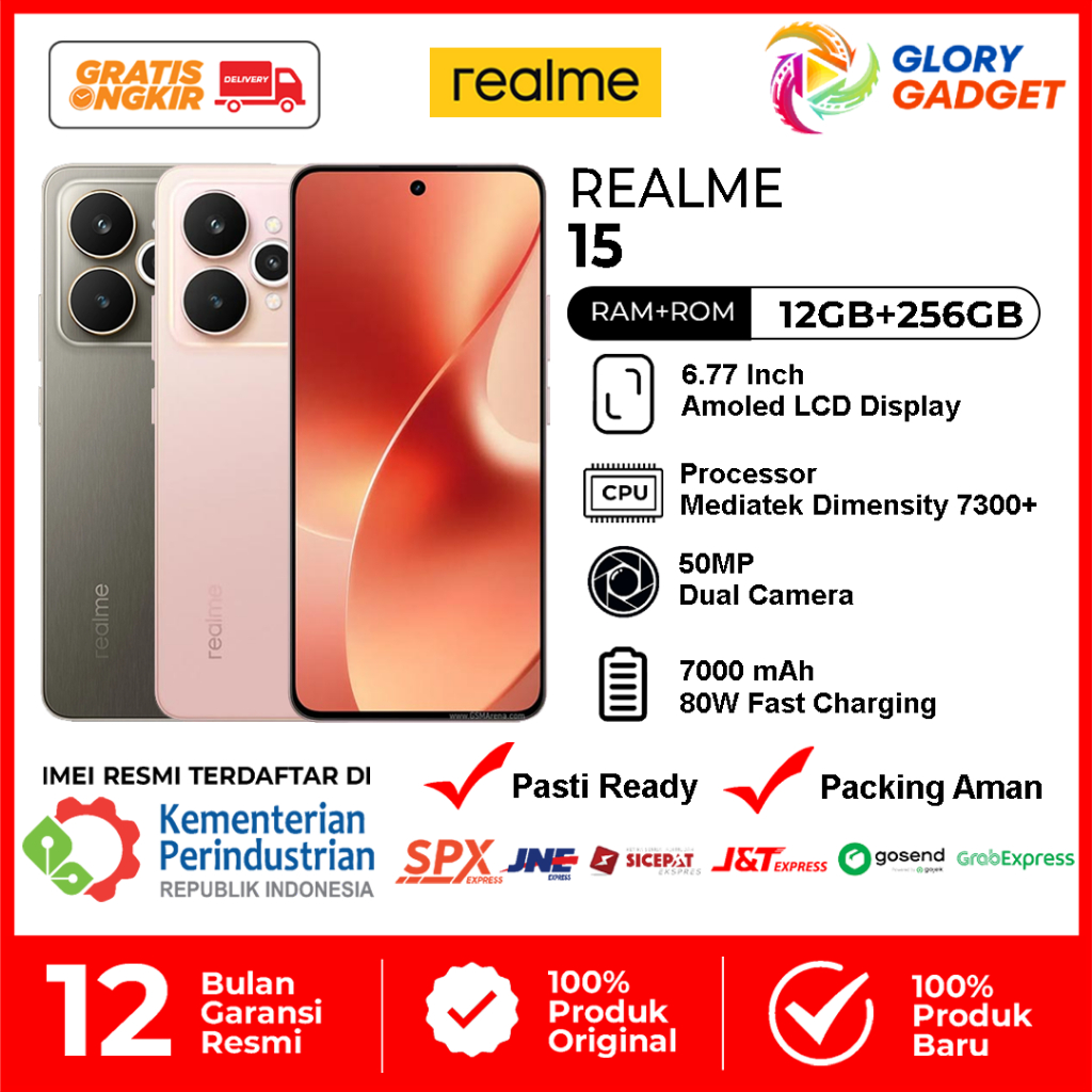 Jual Realme 15 [12GB+256GB] - Garansi Resmi 1 Tahun | Shopee Indonesia