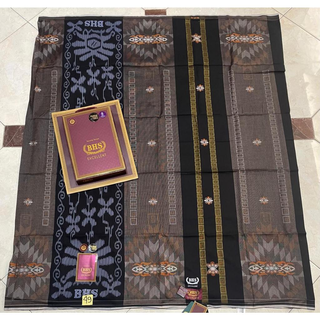 Jual Sarung BHS Excellent Songket Super (SPC) Gold | Shopee Indonesia