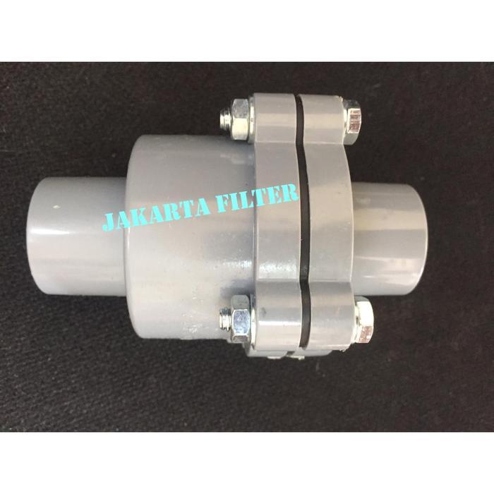 Jual Check Valve / Klep PVC KDJ 3/4 " KDJ TAIWAN | Shopee Indonesia