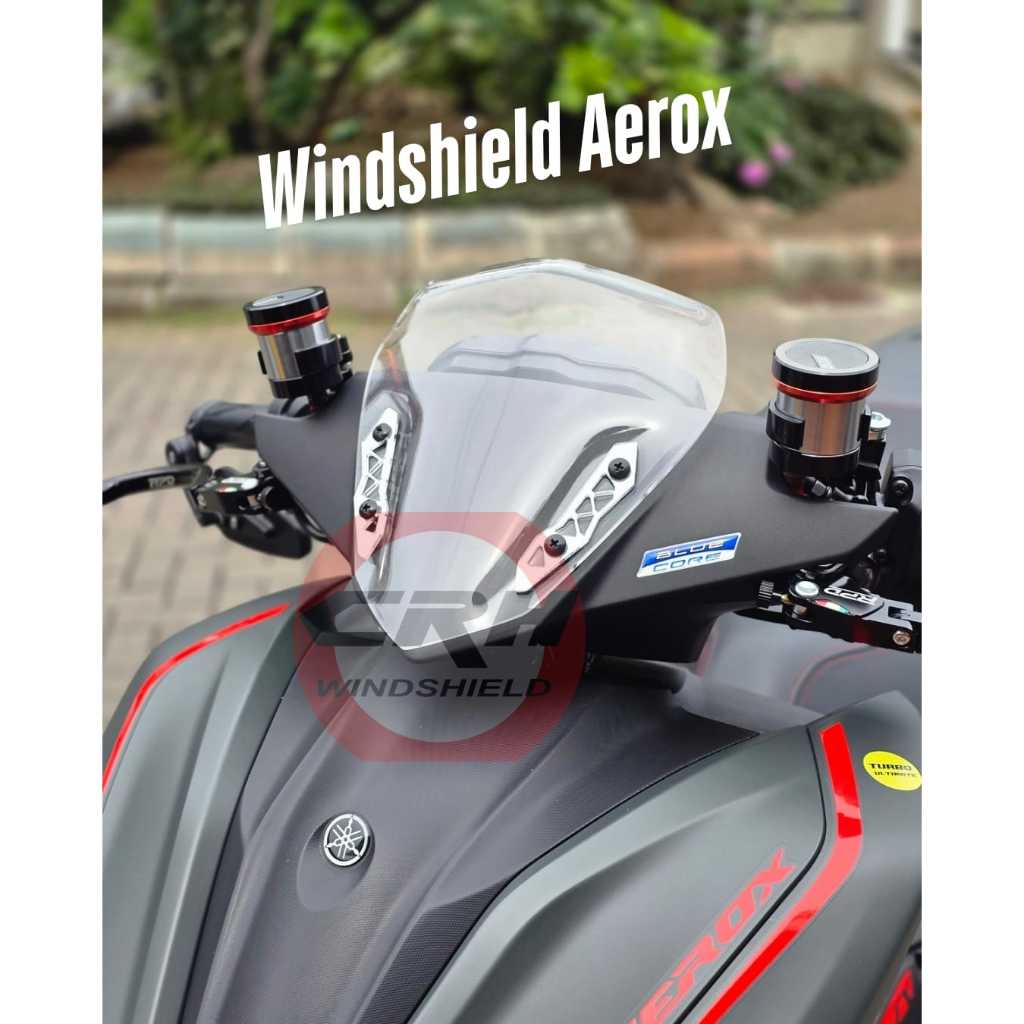 Jual windshield visor yamaha Aerox | Aerox New | Windshield Aerox Alpha ...