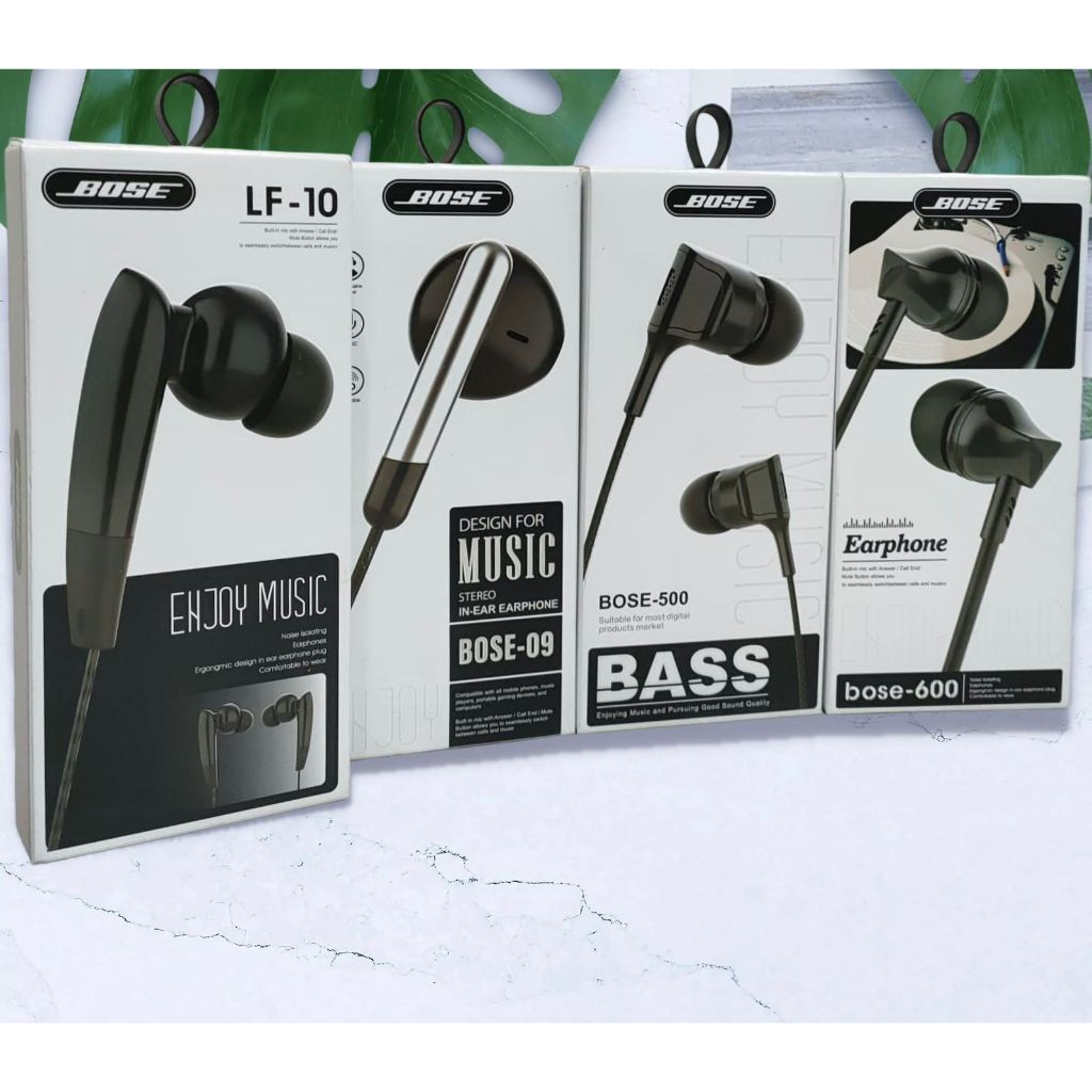Jual HF Handsfree BOSE-500 600 09 LF-10 Super Bass Baru packing import ...