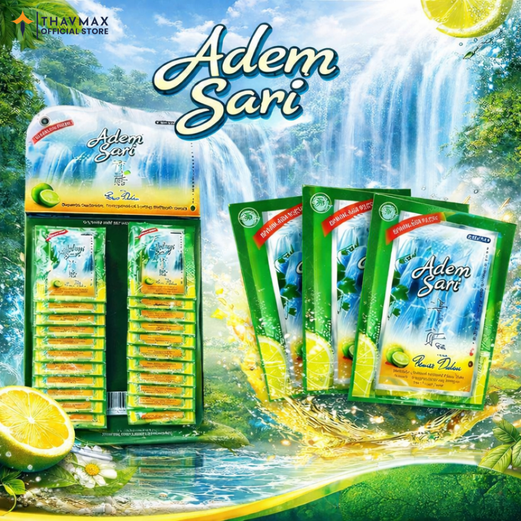 Jual Adem Sari Sachet Minuman Herbal Segar – Redakan Panas Dalam ...