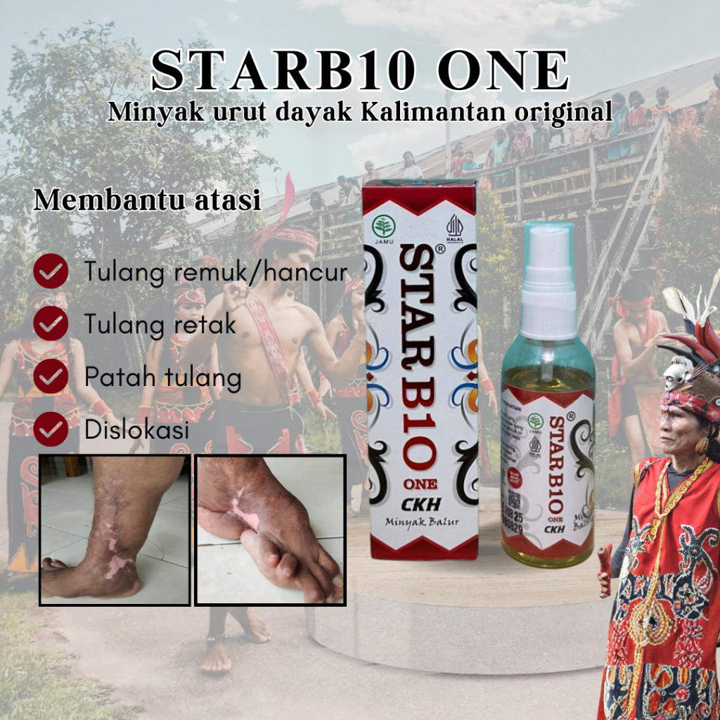 Jual Minyak Urut Dayak Kalimantan - STARB10 ONE. Membantu dan ...