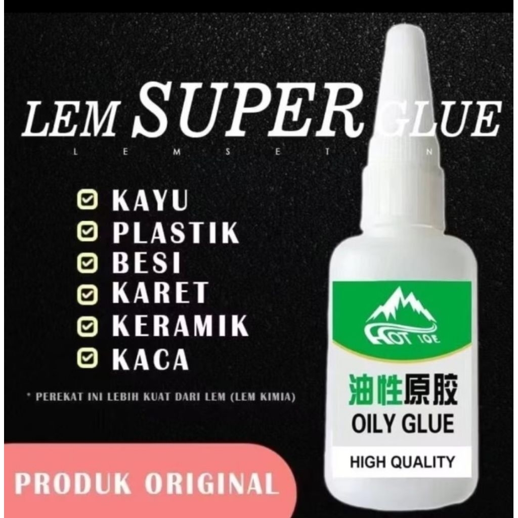 Jual LEM SETAN SUPER GLUE LEM SERBAGUNA CAIRAN PEREKAT KUAT LEM KOREA ...
