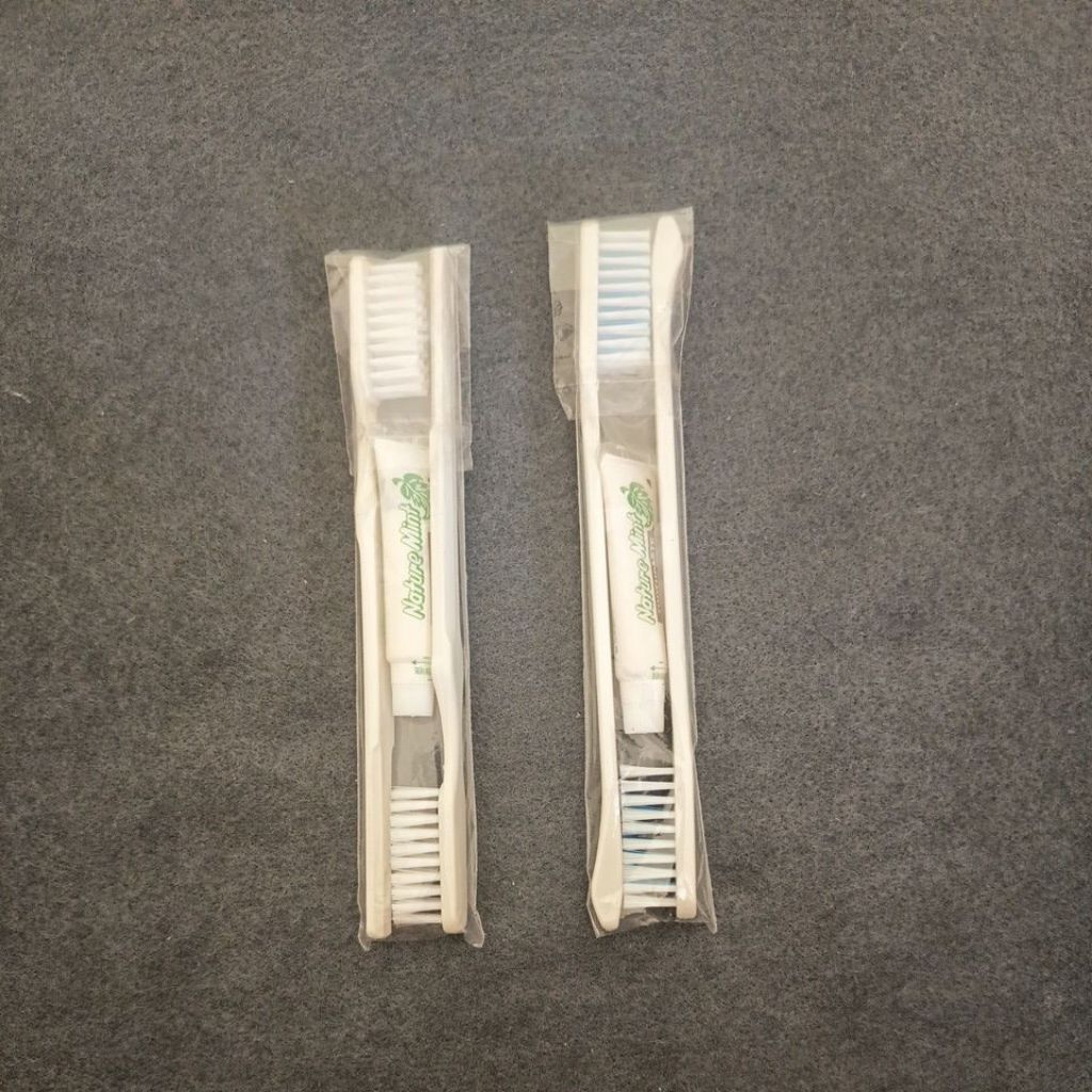 Jual dental kit duo / sikat gigi hotel duo standar-super set odol ...