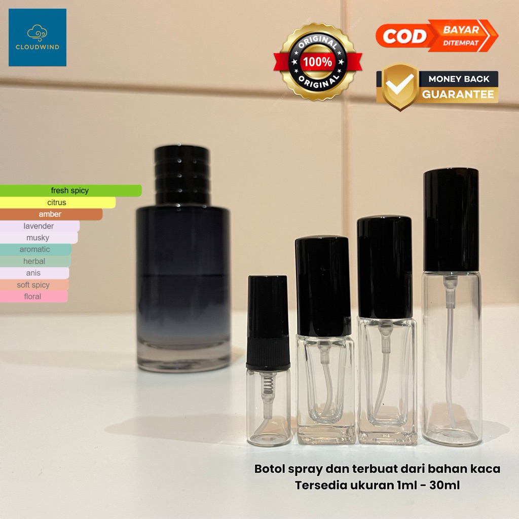 Jual Decant Parfum CD Sauv*ge EDP for Men Original - Share In Jar ...