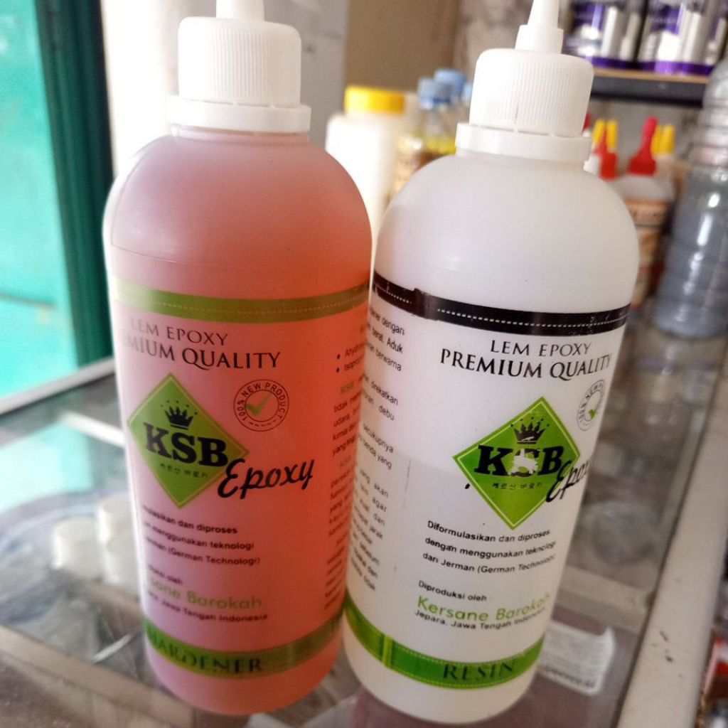 Jual Lem Epoxy KSB Full Set Besar Dua Komponen | Shopee Indonesia