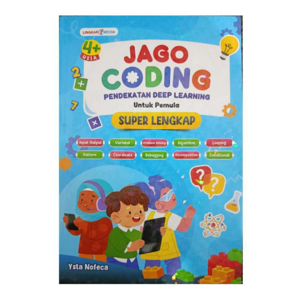 Jual Buku JAGO CODING paud/tk super lengkap | Shopee Indonesia